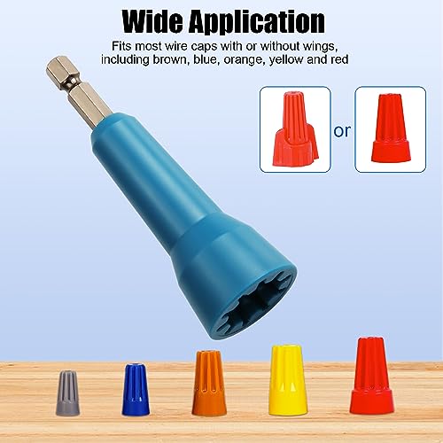 Wire Nut Twister, Wire Twister Tool with 1/4 Inch Chuck Wire Nut ...