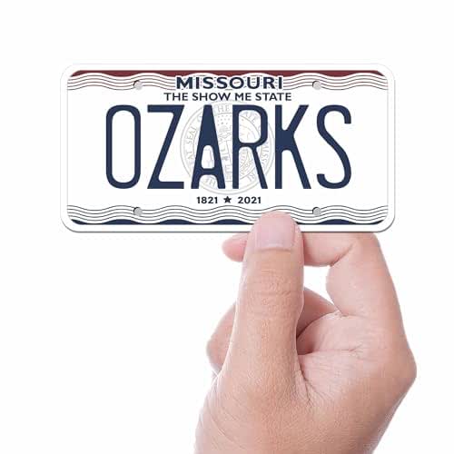 Amazon.com: Missouri License Plate Bumper Stickers - Choose Your MO ...