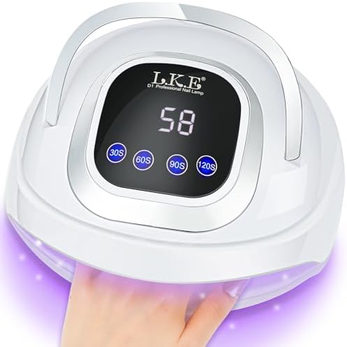Amazon.com: 268W UV Nail Lamp, UV Light for Gel Nails with 60pcs ...