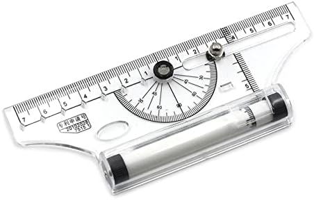 Amazon.com : Universal Parallel Ruler Plastic Measuring Rolling Ruler ...