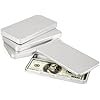 Amazon.com : Hipiwe Metal Rectangular Cash Box with Lid Currency Tray ...