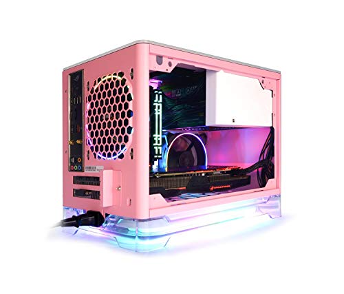 InWin A1 Plus Pink Mini-ITX Tower with Integrated ARGB Lighting - 650W ...