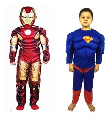 Buy HDO American Super Toni Smart Hero Muscle Costume with Don of ...