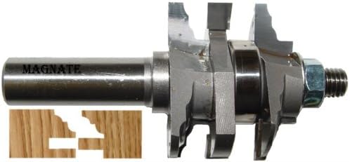 Magnate 9002B One Piece Stile and Rail Router Bit - Classic Profile; 1 ...