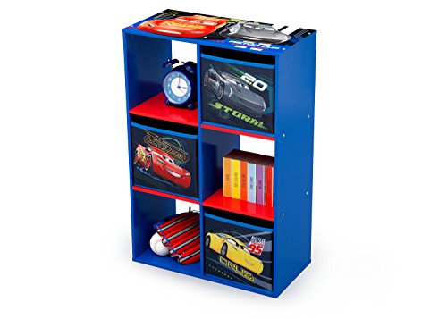Delta Children 6 Cubby Storage Unit, Disney/Pixar Cars - Want It All