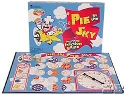 Amazon.com: Learning Resources - Pie in the Sky Fraction Game : Office ...