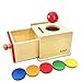Amazon.com: Dailyfunn Montessori Toys Coin&Ball 2-in-1 Drop Box Object ...