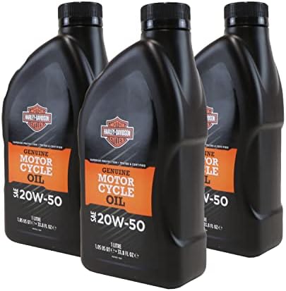 HARLEY-DAVIDSON H-D 360 Motoröl (3 L) Genuine SAE 20W-50 Motorrad Öl ...
