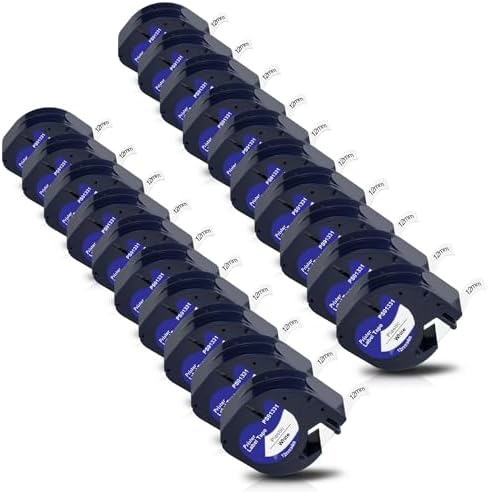 Amazon.com: Pristar Compatible Label Tape Replacement for DYMO Label ...