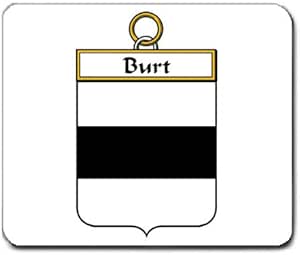 Amazon.com: Burt or Birt Family Crest Coat of Arms Mouse Pad : Office ...