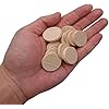 Amazon.com: 1 Inch Natural Wood Slices Unfinished Round Wood Coins for ...
