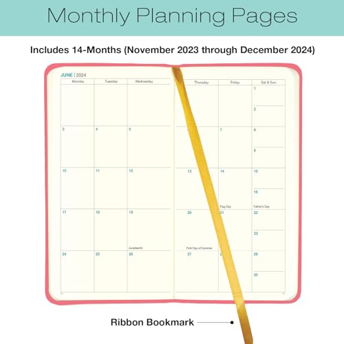 Snapklik.com : 2024 Pocket Planner/Pocket Calendar: 14 Months
