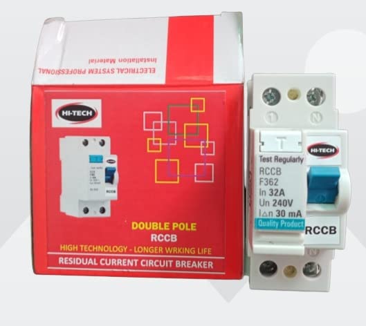 Hi Tech 32 Ampere Single Phase 2 Pole Rccb Residual | Desertcart Sri Lanka