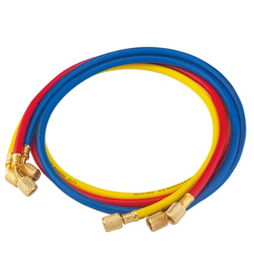 Wipcool MRH-2 Charging Hose Set of 3 Pcs (R22, R32, R410 Etc ...