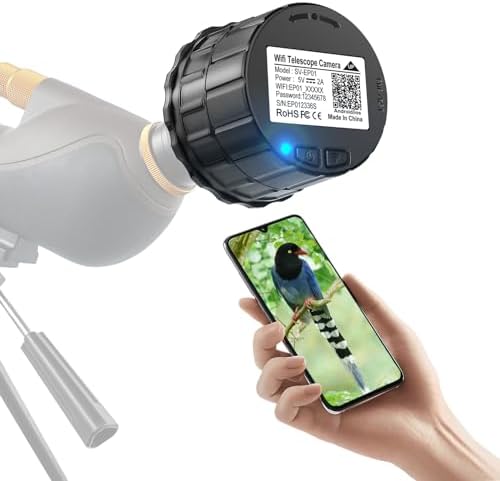 Amazon.com : WiFi Electronic Telescope Eyepiece Camera, 4 Million Pixel ...