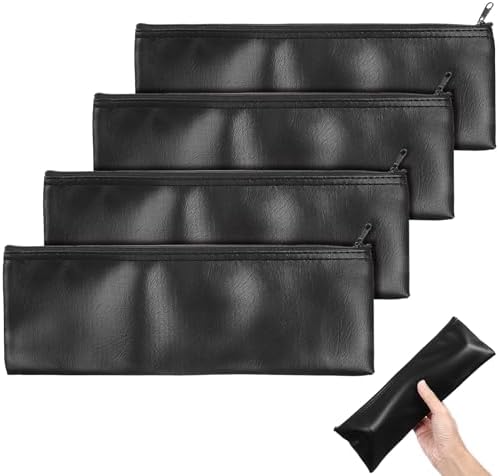 Amazon.com - FOMIYES 4pcs Microphone Case PU Leather Mic Storage Bag ...