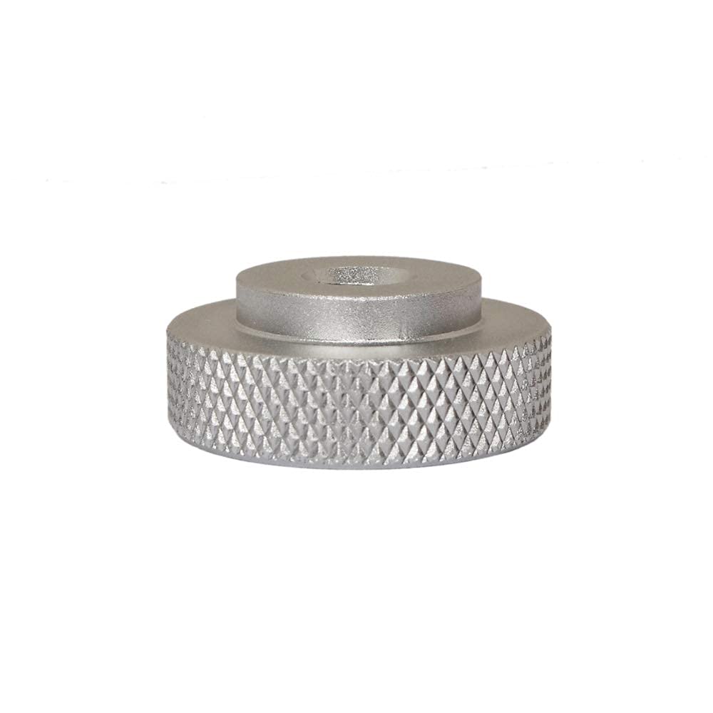 1 2-20 Nut 1/4-20 X 3/8" Knurled Thumb Nut (100 Pieces) Aluminum Black ...