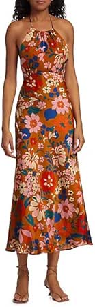 ASTR the label Women's Talitha Dress, Rust Pink Floral, Large at Amazon ...