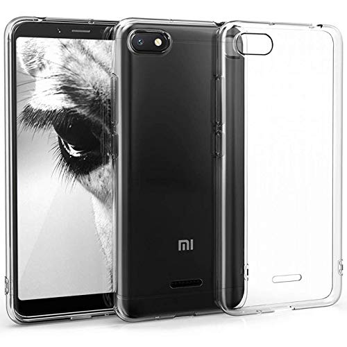 ELICA Transparent Soft Silicon Back Case Cover for Redmi 6A : Amazon.in ...