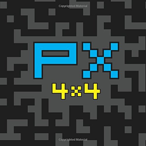 4x4 4px 4px Pixel Art Sketchbook Sketchpad and Drawing Pad for