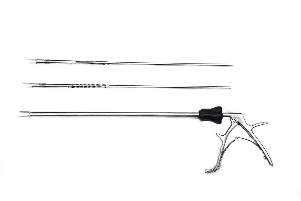 #ADDLER LAPAROSCOPIC CLIP APPLICATOR 10MM 3 IN 1 LONG ROD SURGICAL ...