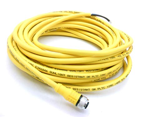 TURCK RKC 4.4T-10 Nickel Plated Brass Coupling, CORDSET, T Barb Fitting ...