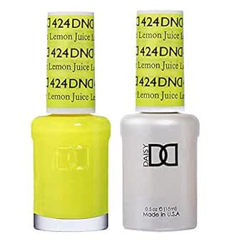 Amazon.com: DND Gel Polish Set, Yellow Collection, UV/LED Gel Polish ...