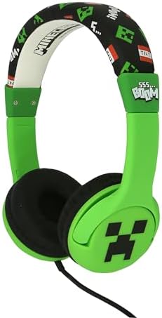 OTL Technologies Minecraft Children's Wired Headphones: Amazon.co.uk ...