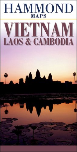 Hammond Maps Vietnam, Laos, & Cambodia: Hammond: 9780843709926: Amazon ...