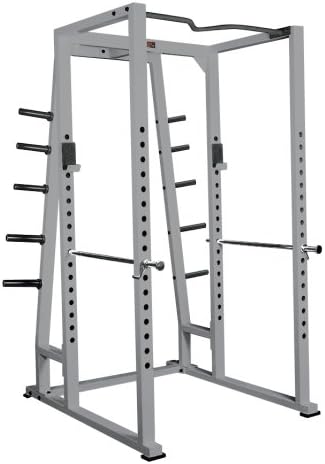York Power Rack with Adjustable Spotting Rods (3 Boxes) : Amazon.co.uk ...