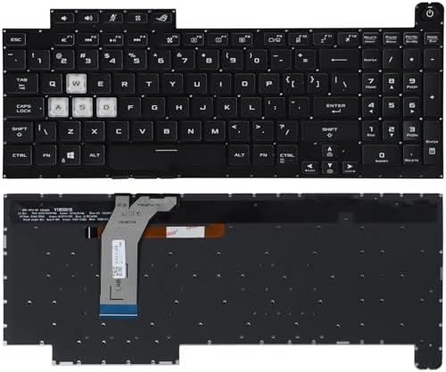 Amazon.com: Replacement Colorful Backlit Keyboard for ASUS ROG Strix ...
