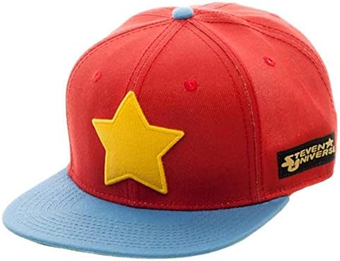 Amazon.com: Animation Shops Steven Universe Star Logo Snapback Hat-One ...