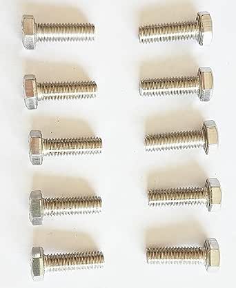 Bolts/Hex Head M8 X 25 MM/Size M8 / Dia 8mm / Length 25mm / Stainless ...