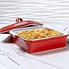 Amazon.com: Emeril Lagasse Square Stoneware Baking Dish - 1.5Qt Lasagna ...