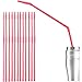 Amazon.com: Made in USA Extra Long Reusable Drinking Straws 22 Inches ...