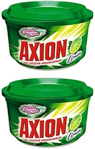 Amazon.com: AXION Dish-wash Paste LIME 450g The Real Grease-Catcher ...