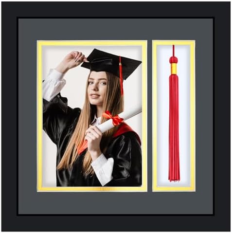 Amazon.com - Seeloowy Graduation Photo Frame 5 x 7 with Tassel Holder ...