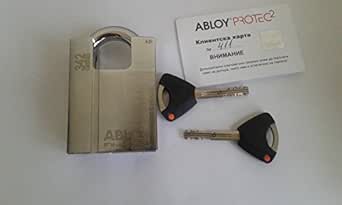 Amazon.com: Abloy PL 342T PROTEC2 - Candado de acero de alta seguridad : Herramientas y Mejoras ...