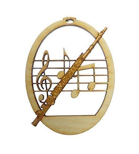 Amazon.com: Flute Ornament - Musician Christmas Ornament - Flute ...