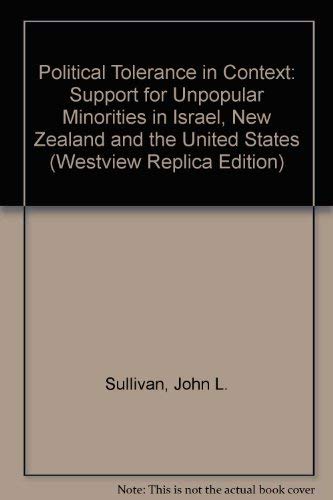 Buy Political Tolerance In Context: Support For Unpopular Minorities In ...