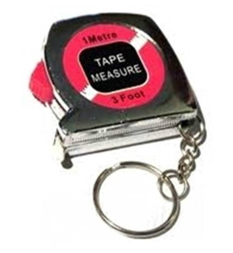 MINI TAPE MEASURE KEYRING 1 METRE KEY RING MEASURING HANDY TOOL GIFT ...