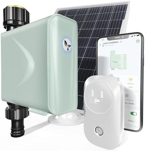 Amazon.com: LetPot Smart WiFi Water Timer for Garden Hose Faucet ...