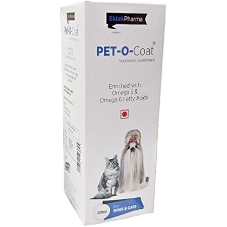 Buy All4Pets Pet-O-Coat Syrup, Supplement 200Ml Online at Low Prices in ...