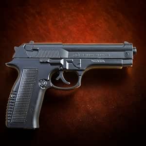 608 Gun Lighter Semi-Automatic Handgun, 9mm Calibre, Black Colour ...