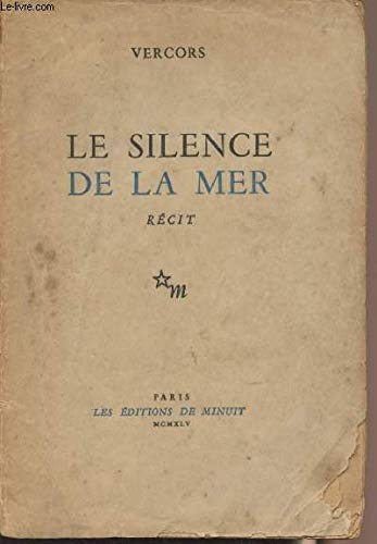 Le silence de la mer: VERCORS: Amazon.com: Books