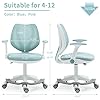 Amazon.com: HOMEFUN Kids Desk Chair, Computer Chairs with Armrest and ...