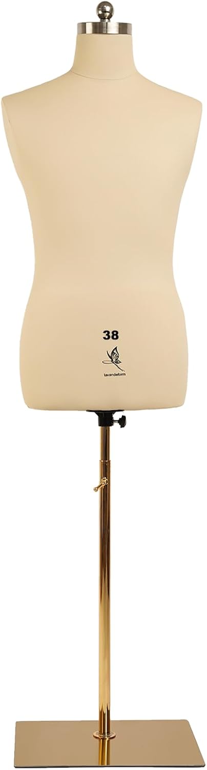 Amazon.com: lavandeform Male Sewing Mannequin, Size 36 Professional ...