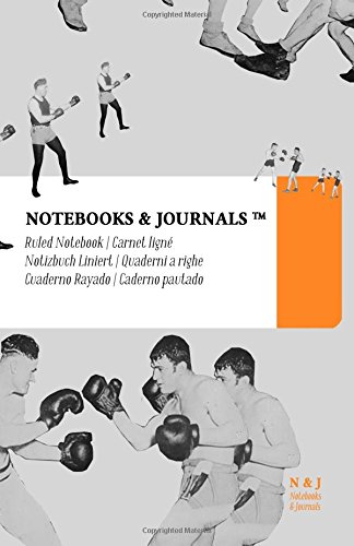 Notebooks & Journals, Boxing (Vintage Collection), Large, Ruled: Soft ...