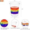 Amazon.com: Pride Decorations,50 Pack Pride Plastic Cups 16oz Pride ...