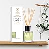 Amazon.com: Reed Diffuser Fresh Linen 6.8 Fl Oz - Scented Reed Diffuser ...